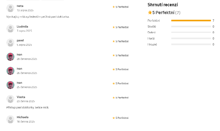 Ceník :: www.neurologiemistrikova.cz